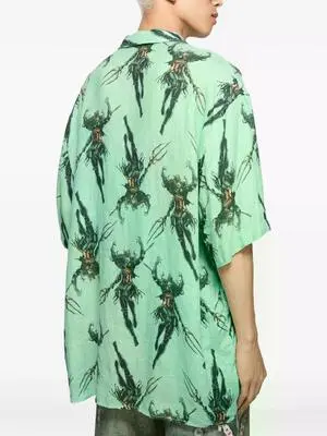 Acne Studios Cartoon-print Shirt