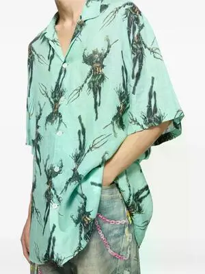 Acne Studios Cartoon-print Shirt