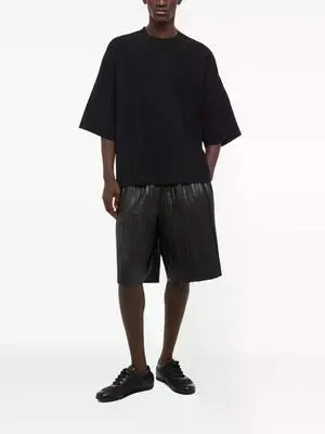 Helmut Lang Ribbed T-shirt - Black