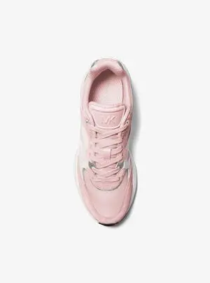 Michael Kors Riley Mixed-media Trainer