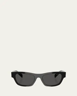 Prada Pr B09sf Butterfly Sunglasses - Black