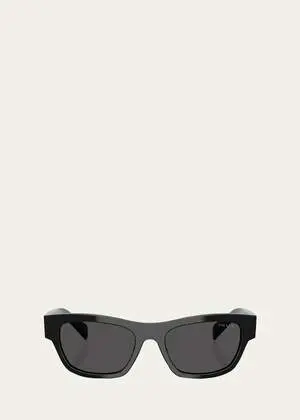 Prada Pr B09sf Butterfly Sunglasses - Black