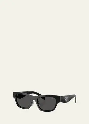 Prada Pr B09sf Butterfly Sunglasses - Black