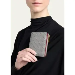 Bottega Veneta Small Bifold Leather Wallet