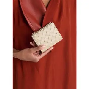 Bottega Veneta Small Bifold Leather Wallet