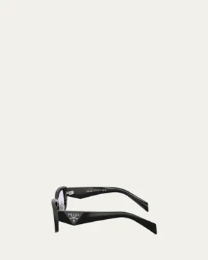 Prada Pr B06sf Rectangle Sunglasses - Violet