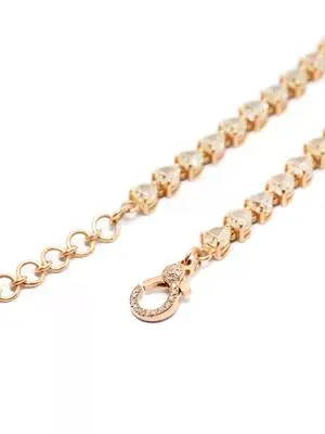 Shay 18k Rose Diamond Necklace