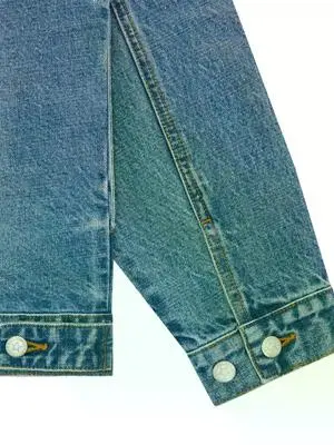 BILLIONAIRE BOYS CLUB Script-logo Denim Jacket
