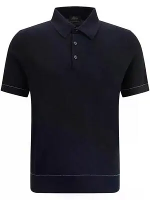 Brioni Cuff Polos For Men
