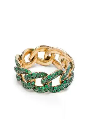 Shay 18k Yellow Emerald Band Ring - Gold