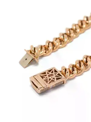 Shay 18k Rose Gold Diamond Curb Chain Bracelet