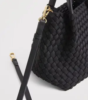 Harrods Mini Woven Tote Bag