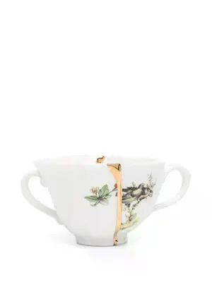 SELETTI Kintsugi Tea Cup - White
