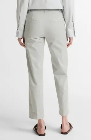 Vince Avery Mid Rise Chino Pants - Pale Tide
