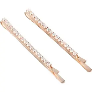 NUME Sparkle Hair Pin Set Of 2 - Rose Gold