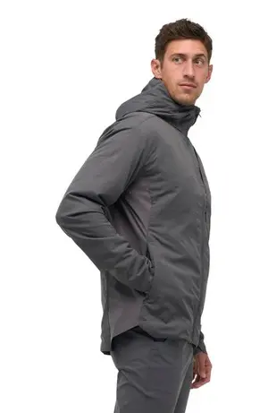 NOMATIC Outset Hooded Water Resistant Travel Jacket - Gray