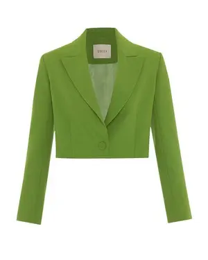 THEO THE LABEL Harmonia Cropped Jacket