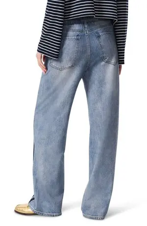 Rag & Bone Rb Miramar Side Stripe Wide Leg Sweatpants