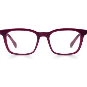 Eyebobs Brain Break Square Reading Glasses - Purple Raisin