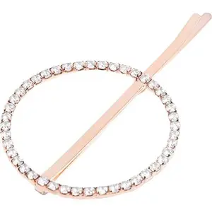 NUME Open Circle Hair Pin - Rose Gold
