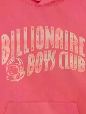 BILLIONAIRE BOYS CLUB Classic Curve Logo Hoodie - Pink