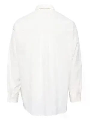 GROUND ZERO Logo-print Long-sleeve Shirt