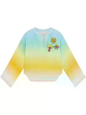 Mira Mikati Logo-appliqué Blouse