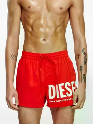 DIESEL® Mario-34-d-core Swim Shorts - Red