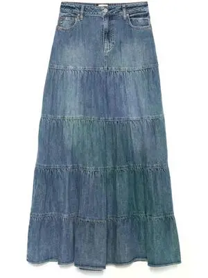 Alice + Olivia Line Maxi Skirt