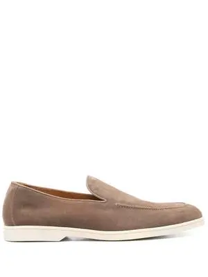 DOUCAL'S Suede Loafers - Brown