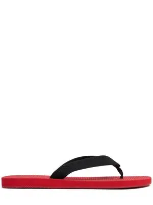 THE ROW THE ROW Dune Canvas Thong Sandals - Red