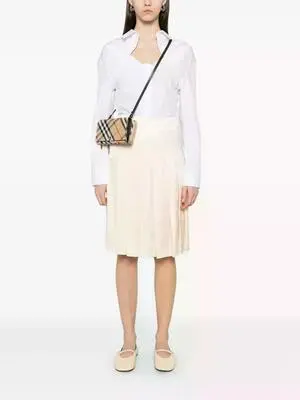Burberry Pleated Skirt