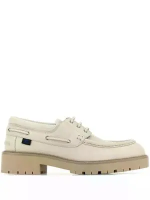 Burberry Raft Boat Shoes - Neutrals