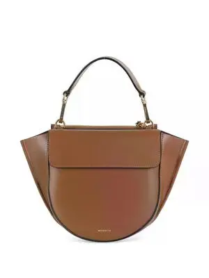 WANDLER Mini Hortensia Tote Bag - Brown