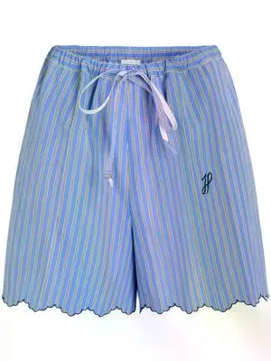 PATOU Striped Drawstring Shorts