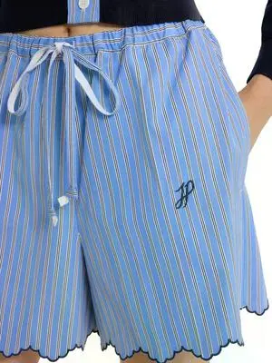 PATOU Striped Drawstring Shorts