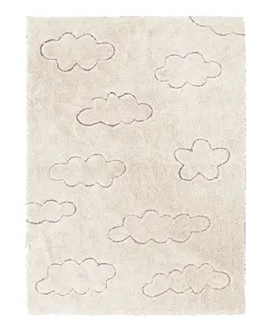 LORENA CANALS Washable Clouds Area Rug, 4'7 X 6'7