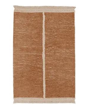 LORENA CANALS Reversible Reversible Washable Duetto Area Rug, 5'7 X 7'10 - Toffe