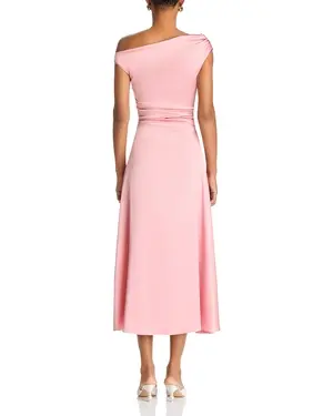 knee length dresses for ladies Freya Merino Wool Maxi Dress - Sage Green – Freya Maxi Dress main image 0