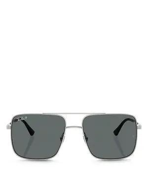 Ray-ban Square Sunglasses - Silver
