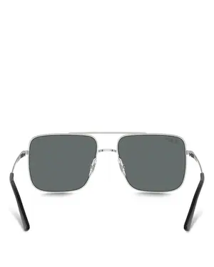 Ray-ban Square Sunglasses - Silver