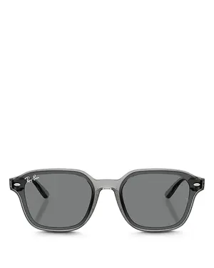 Ray-ban 65mm Square Sunglasses - Transparent