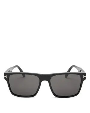TOM FORD Square Sunglasses - Black/smoke