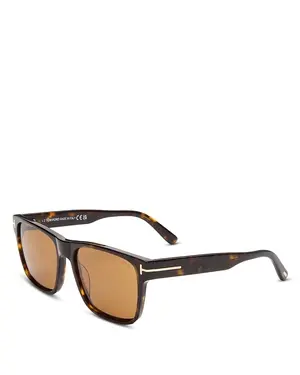 TOM FORD Square Sunglasses - Havana/brown