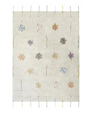 LORENA CANALS Planet B Play Wildflowers Area Rug, 4' X 5'3 - Natural