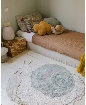 LORENA CANALS Animal Rugs Washable Animal Snail Novelty Area Rug, 3'3 X 4