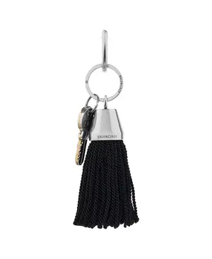 Balenciaga Charm/keychain Pompom - Black