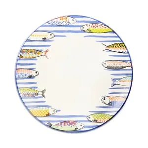 MACKENZIE-CHILDS Go Fish Dinner Plate - No Color
