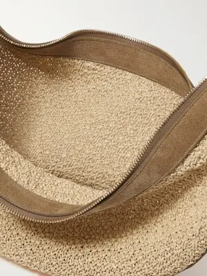 Khaite Augustina Raffia Shoulder Bag
