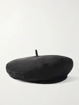 Loro Piana Anna Beret - Black